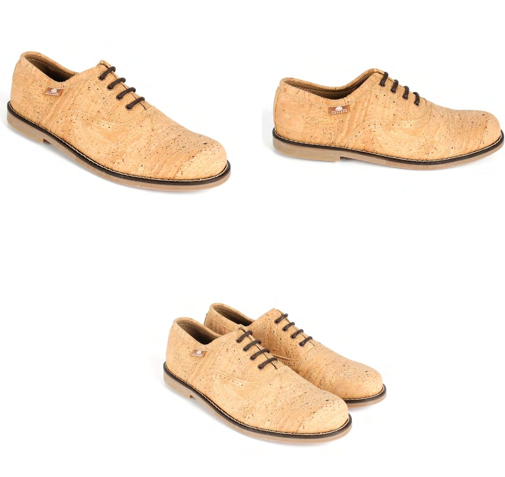 Cork Shoes Oxford Ocreza | Portuguese cork shoes – Cultura Portuguesa