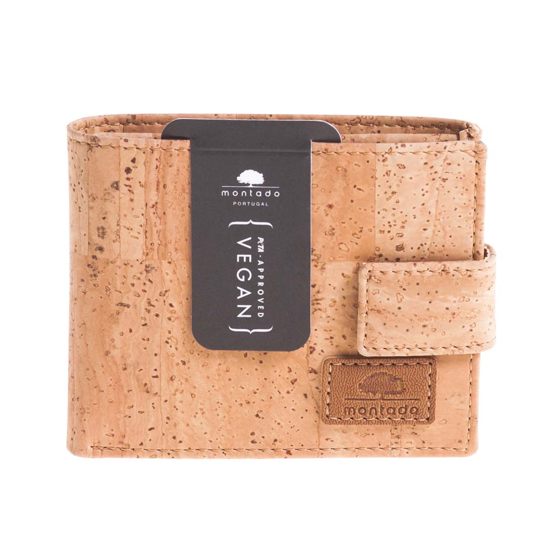 Natural Cork Wallet Men | Cork accessories | Cultura Portuguesa Shop